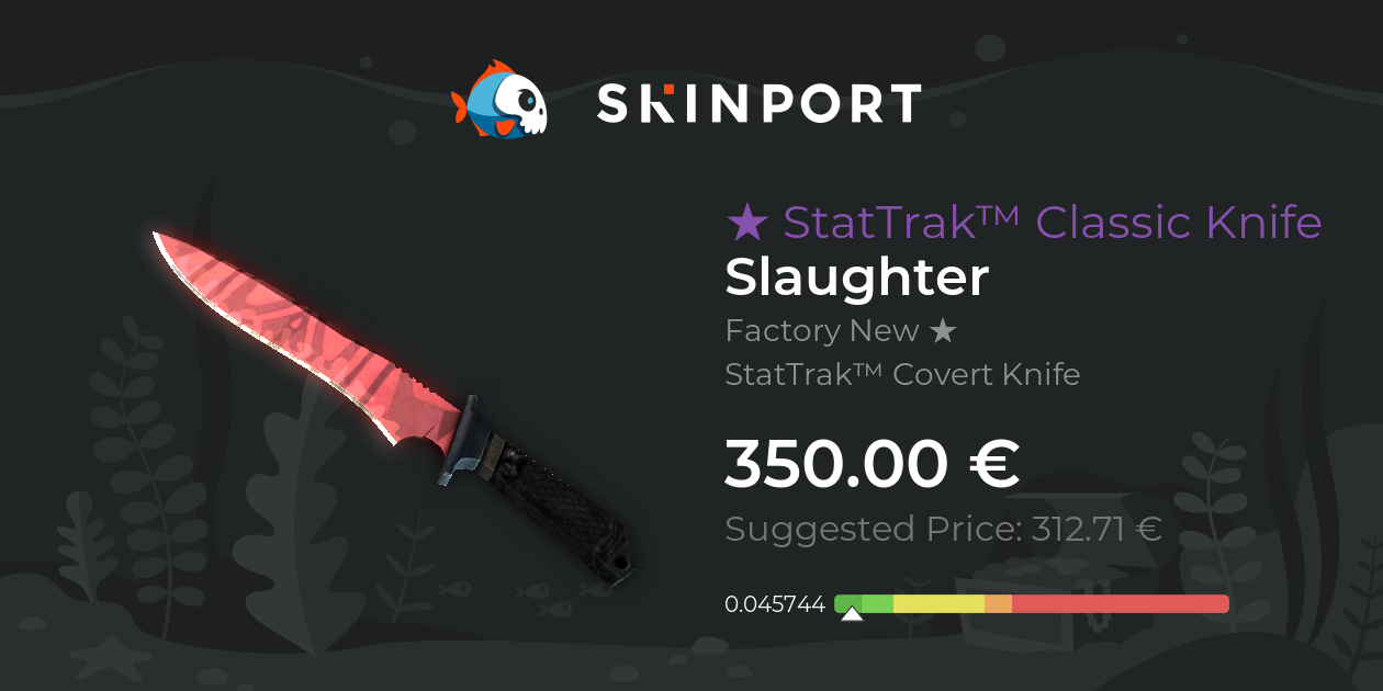 Klassisches Messer (★ StatTrak™) | Metzelei (Fabrikneu) - Counter ...
