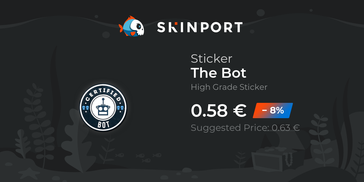 Sticker | The Bot - Counter-Strike 2 - Skinport