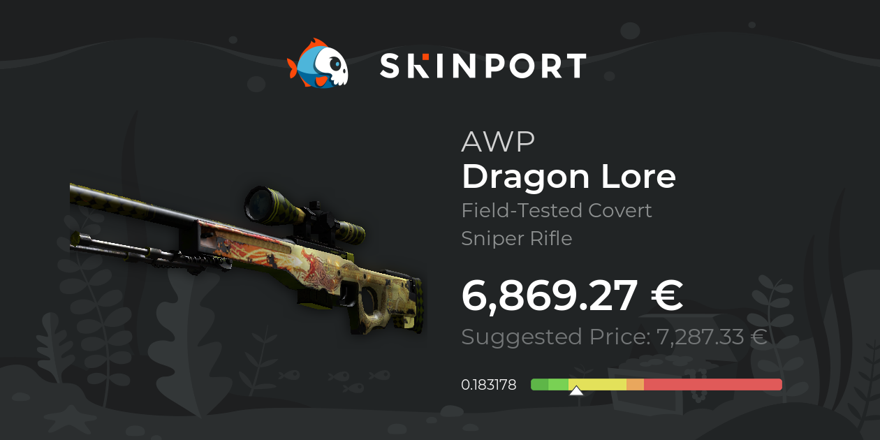 AWP | Dragon Lore (Field-Tested) - Counter-Strike 2 - Skinport