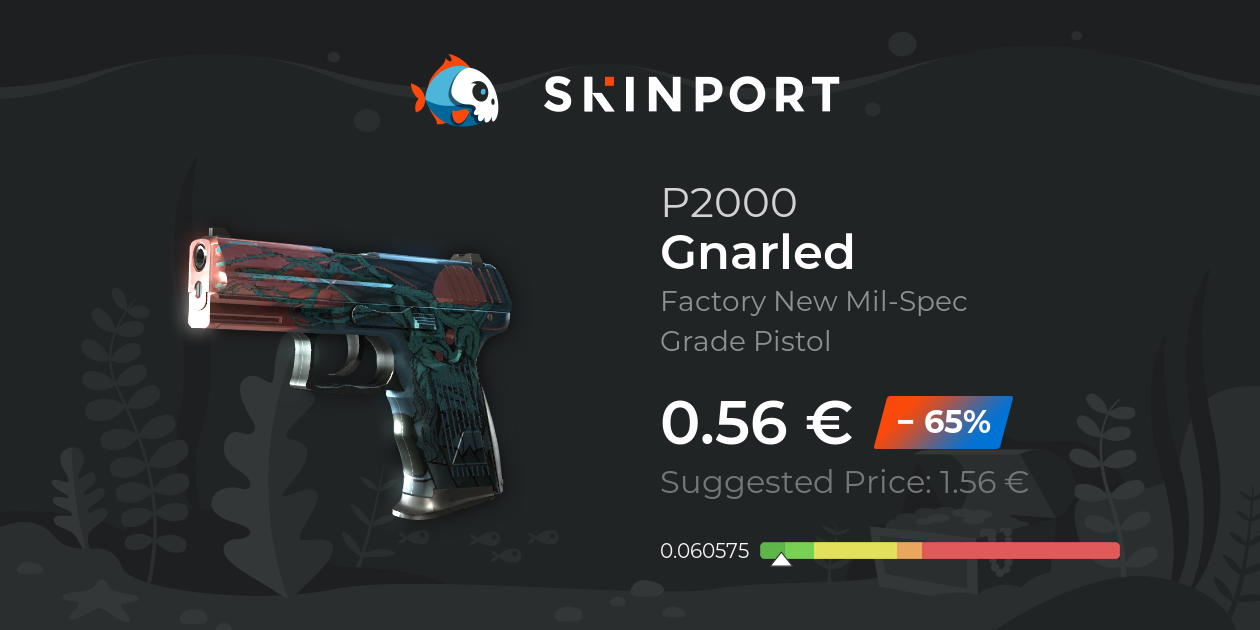 P2000 | Gnarled (Factory New) - Counter-Strike 2 - Skinport
