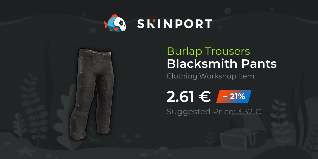Blacksmith Pants - Rust - Skinport