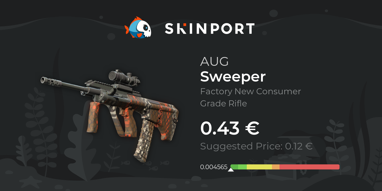 AUG | Sweeper (Factory New) - Counter-Strike 2 - Skinport