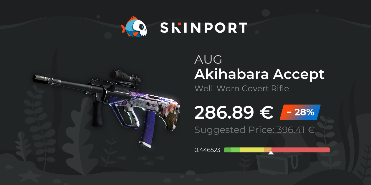 AUG | Akihabara Accept (Well-Worn) - CS2 - Skinport
