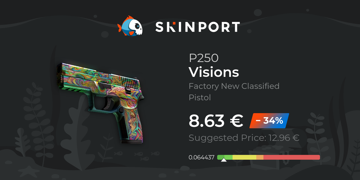 P250 | Visions (Factory New) - Counter-Strike 2 - Skinport