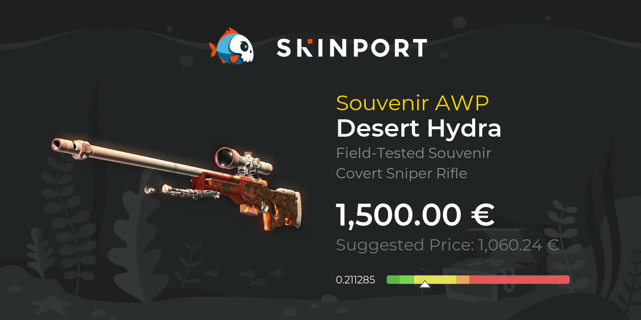 Souvenir AWP | Desert Hydra (Field-Tested) - Counter-Strike 2 - Skinport