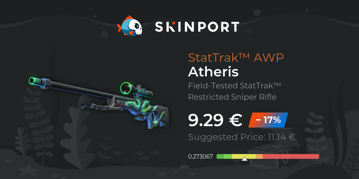 StatTrak™ AWP | Atheris (Field-Tested) - Counter-Strike 2 - Skinport