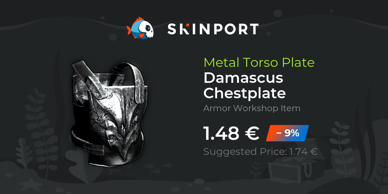 Damascus Chestplate - Rust - Skinport