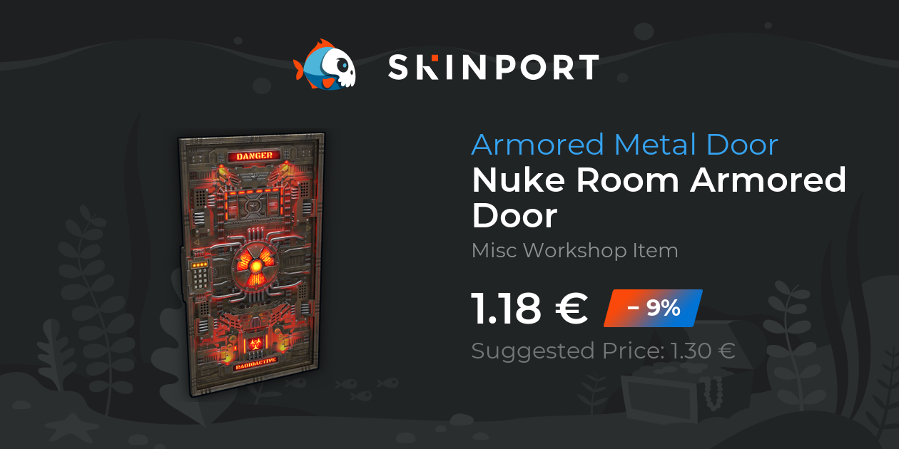 Nuke Room Armored Door - Rust - Skinport