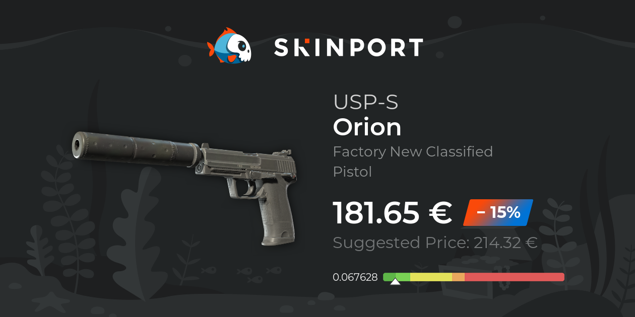 USP-S | Orion (Factory New) - Counter-Strike 2 - Skinport