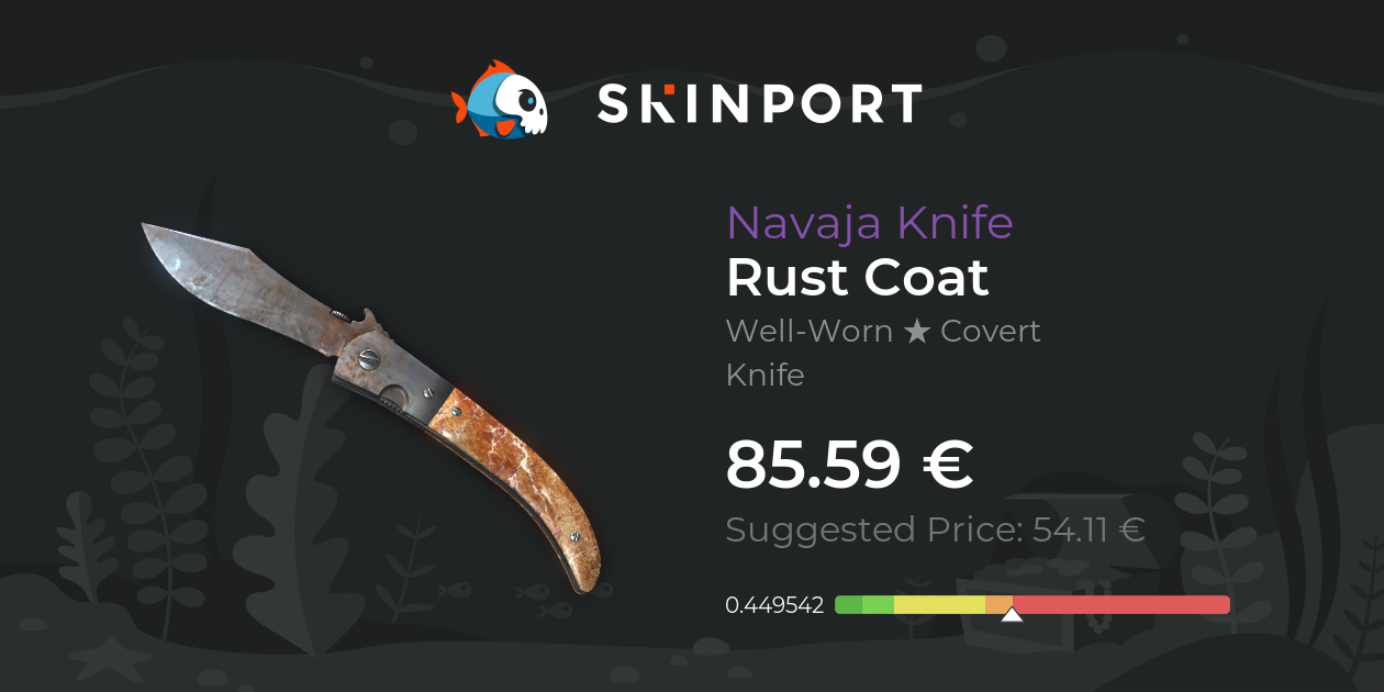 Navaja Knife | Rust Coat (Well-Worn) - Counter-Strike 2 - Skinport
