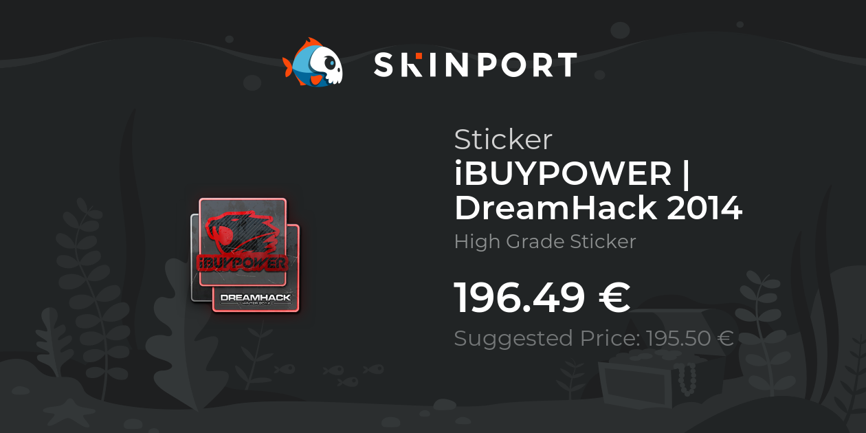 Sticker | iBUYPOWER | DreamHack 2014 - Counter-Strike 2 - Skinport