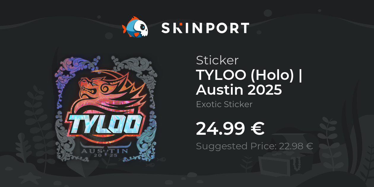 Sticker | TYLOO (Holo) | Austin 2025 - Counter-Strike 2 - Skinport