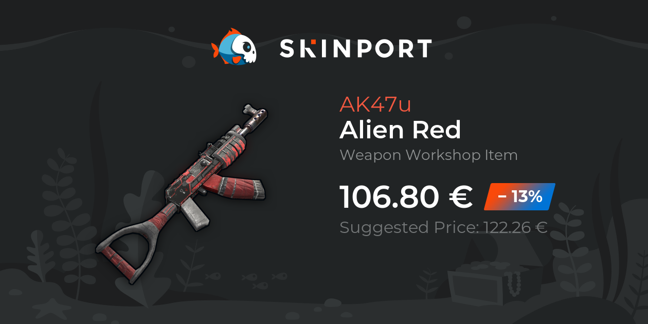 Alien Red - Rust - Skinport