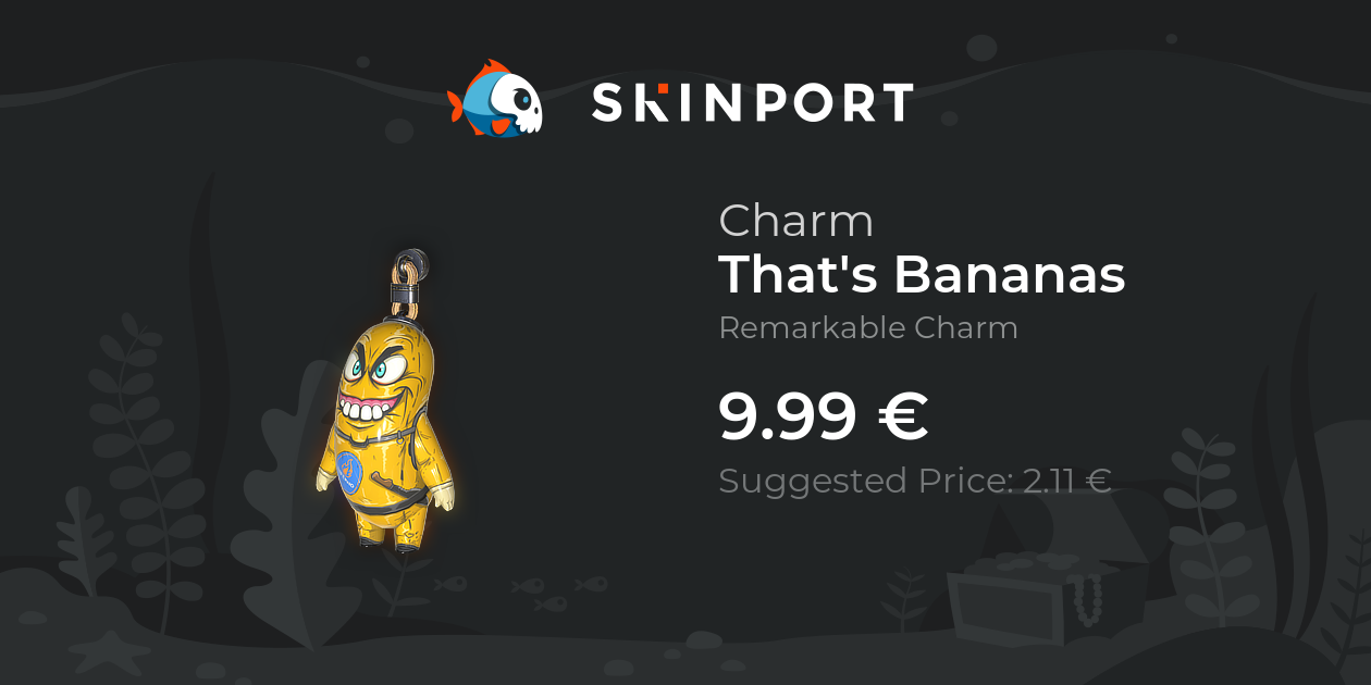 Charm | That's Bananas - Counter-Strike 2 - Skinport