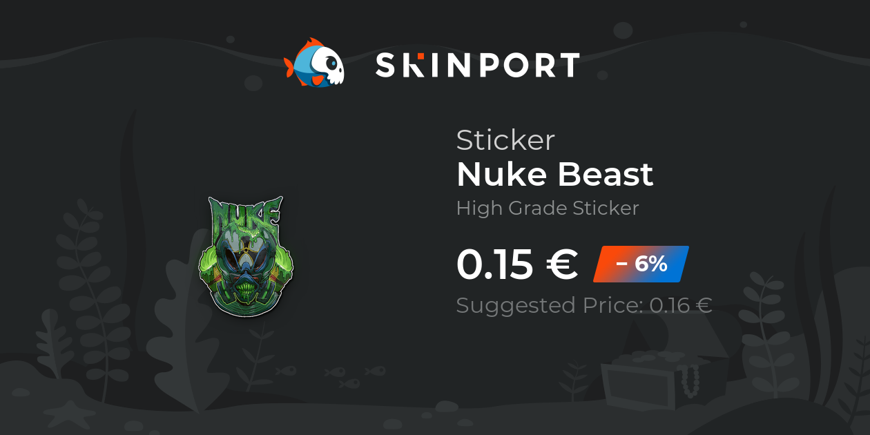 Sticker | Nuke Beast - Counter-Strike 2 - Skinport