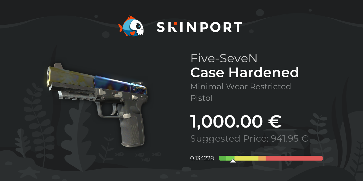 Five-SeveN | Case Hardened (Minimal Wear) - Counter-Strike 2 - Skinport