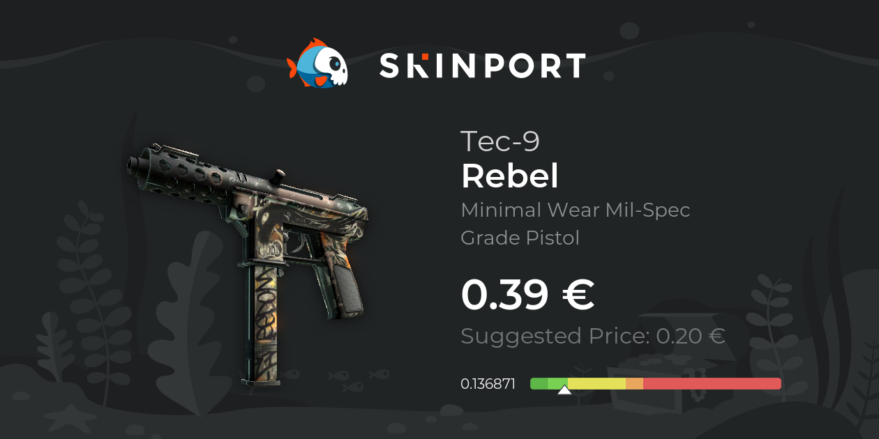 Tec-9 | Rebel (Minimal Wear) - Counter-Strike 2 - Skinport