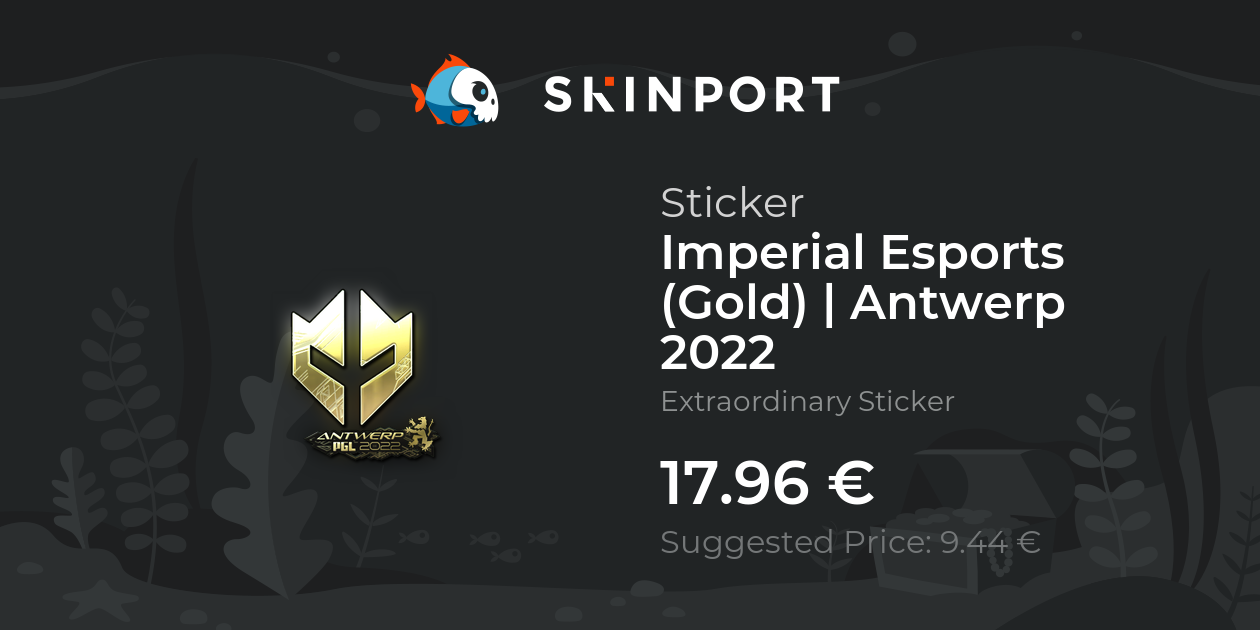 Sticker | Imperial Esports (Gold) | Antwerp 2022 - Counter-Strike 2 ...