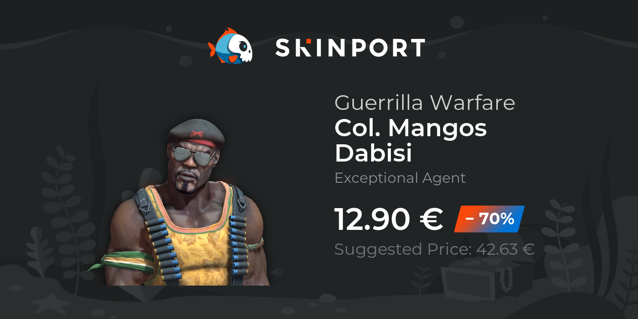 Col. Mangos Dabisi | Guerrilla Warfare - CS2 - Skinport