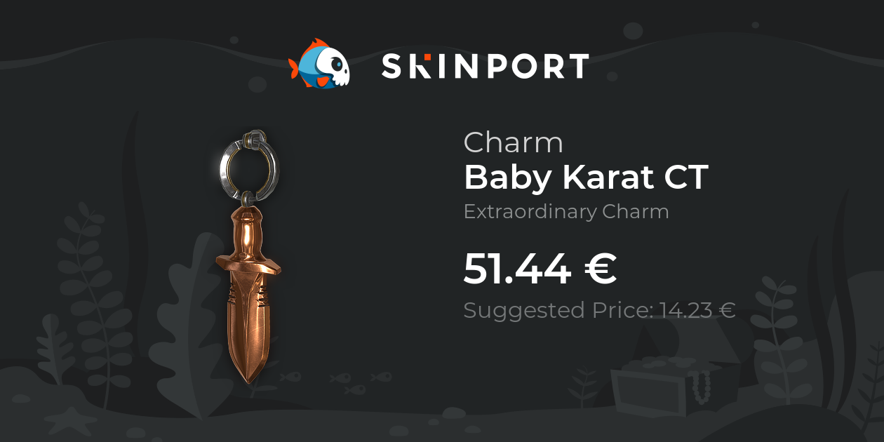 Charm | Baby Karat CT - Counter-Strike 2 - Skinport