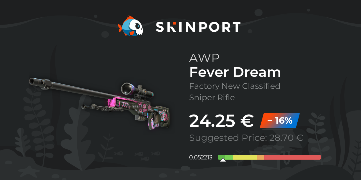 AWP | Fever Dream (Factory New) - Counter-Strike 2 - Skinport