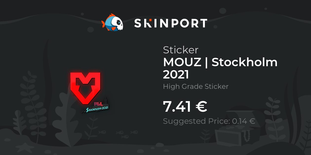 Sticker | MOUZ | Stockholm 2021 - Counter-Strike 2 - Skinport