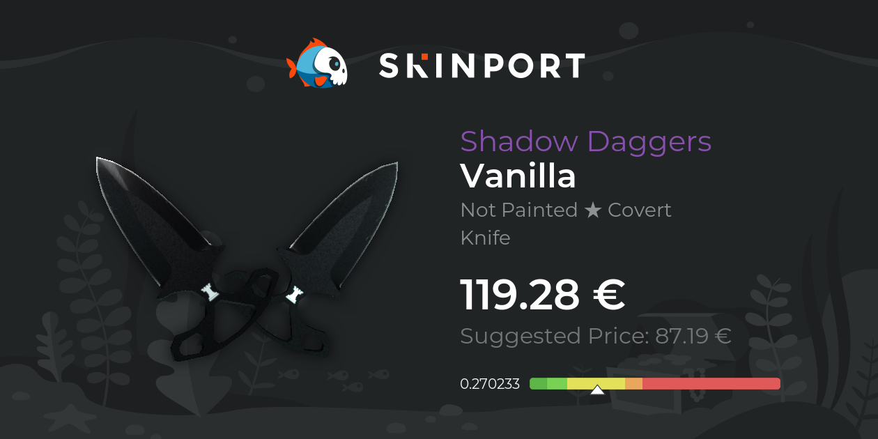 Shadow Daggers - Counter-Strike 2 - Skinport