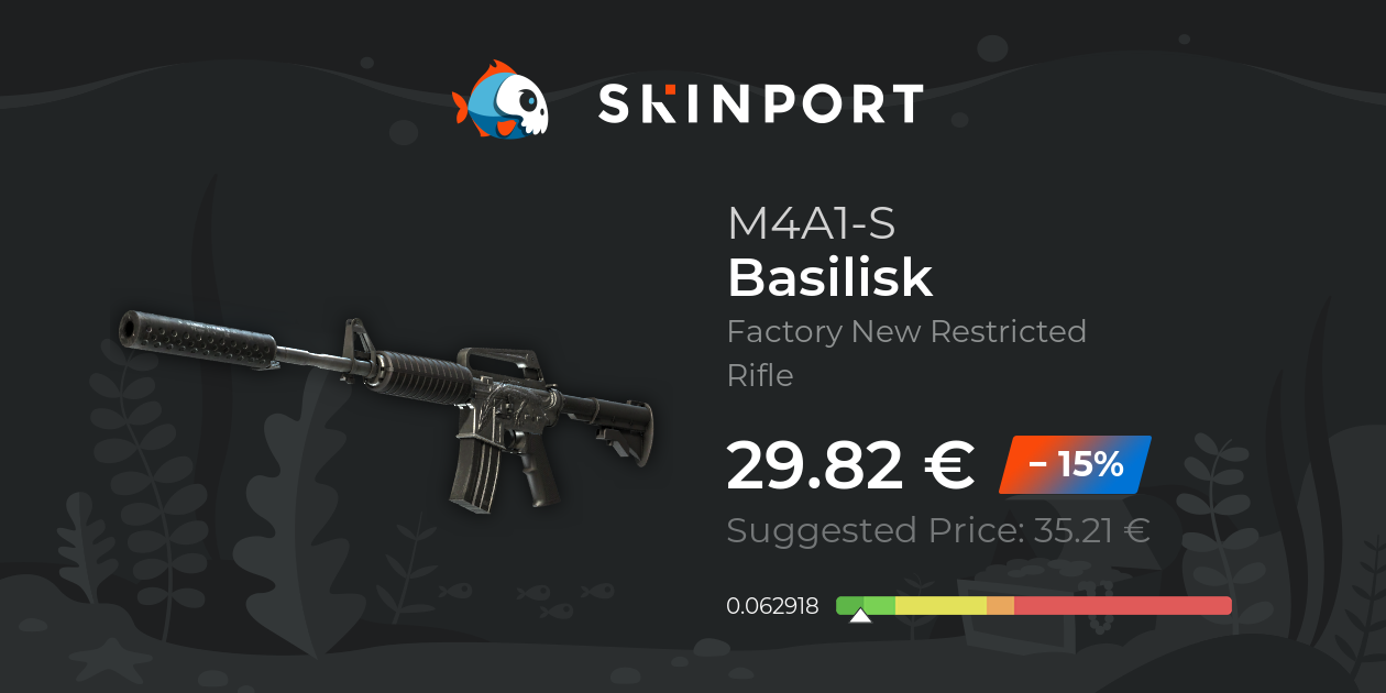 M4A1-S | Basilisk (Factory New) - Counter-Strike 2 - Skinport