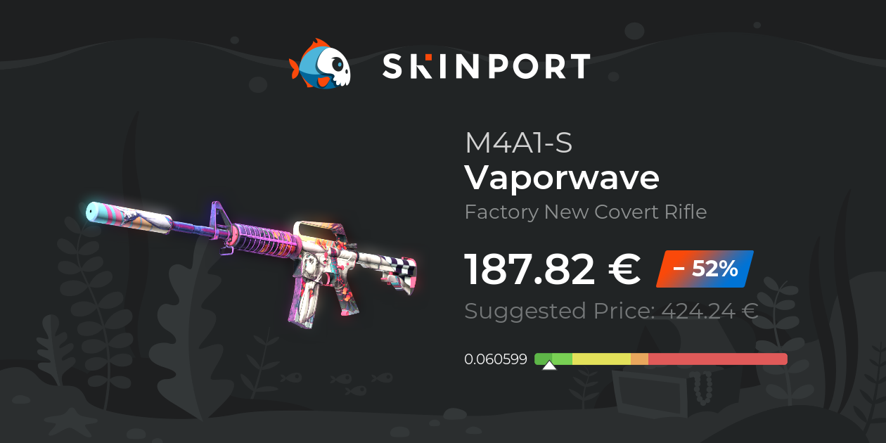 M4A1-S | Vaporwave (Factory New) - Counter-Strike 2 - Skinport