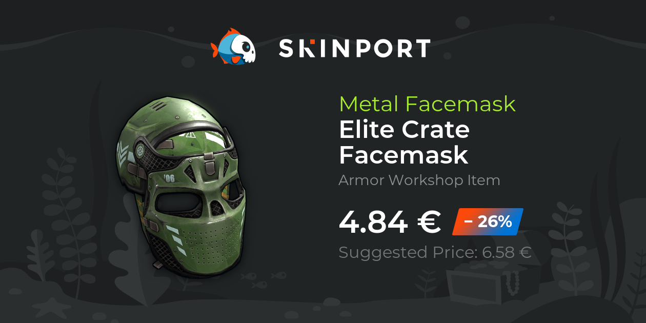Elite Crate Facemask - Rust - Skinport