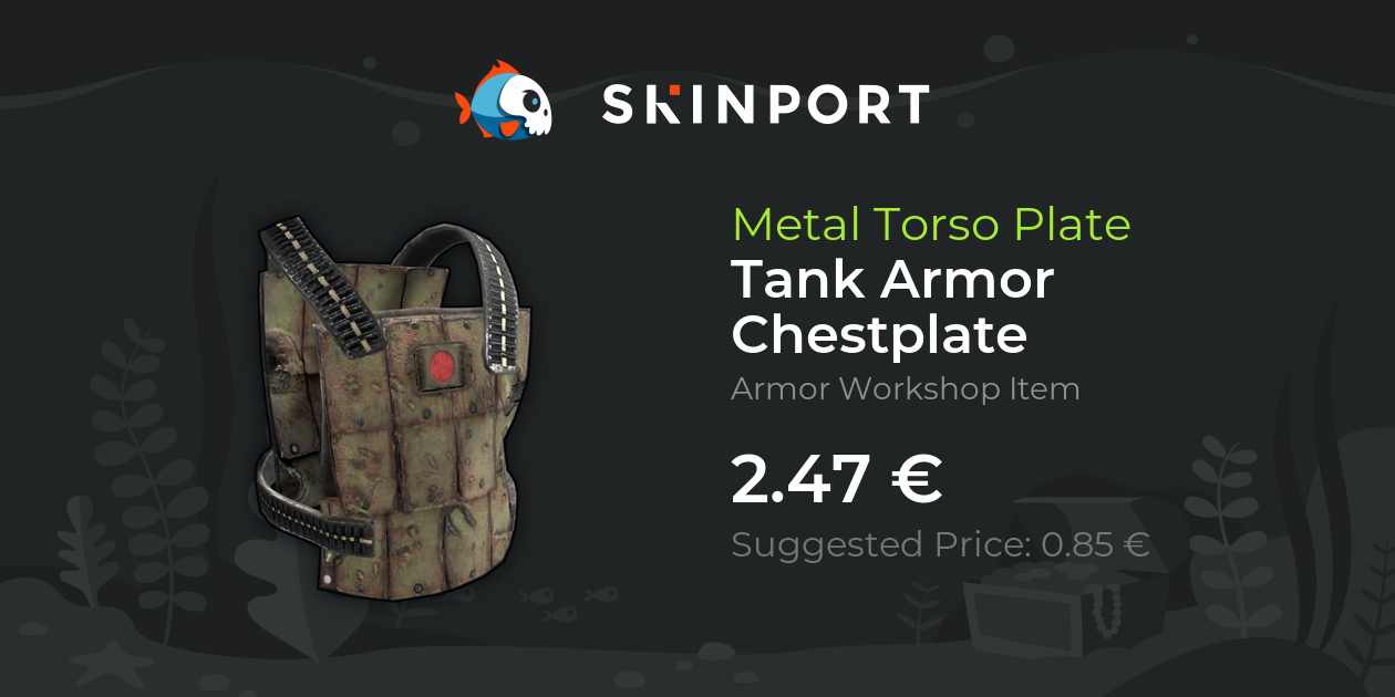 Tank Armor Chestplate - Rust - Skinport