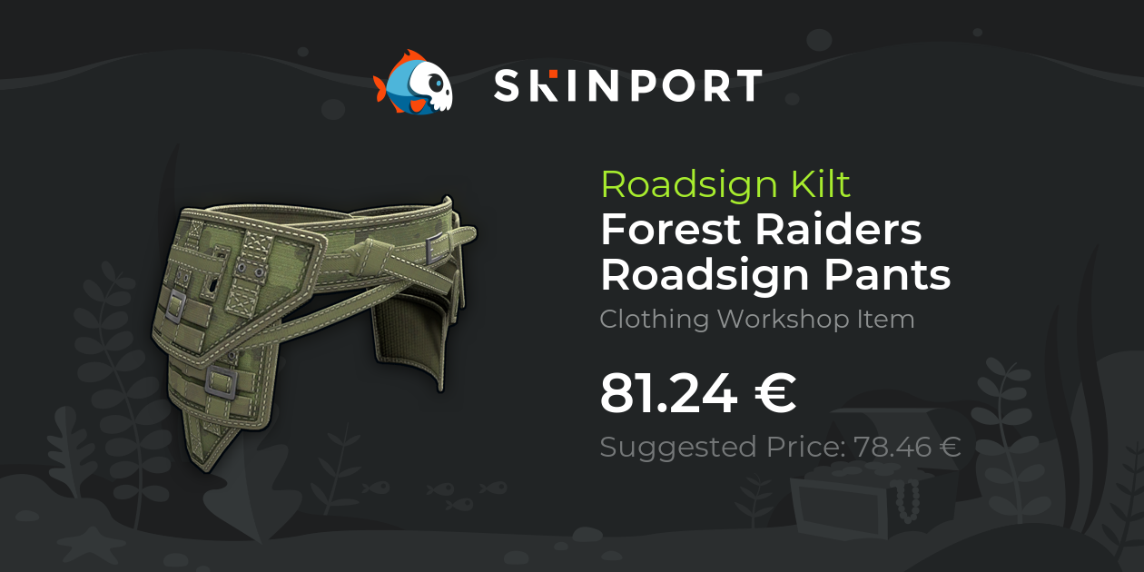 Forest Raiders Roadsign Pants - Rust - Skinport