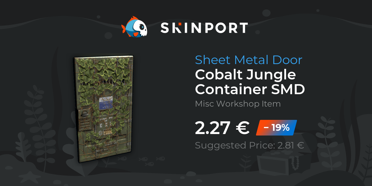 Cobalt Jungle Container SMD - Rust - Skinport