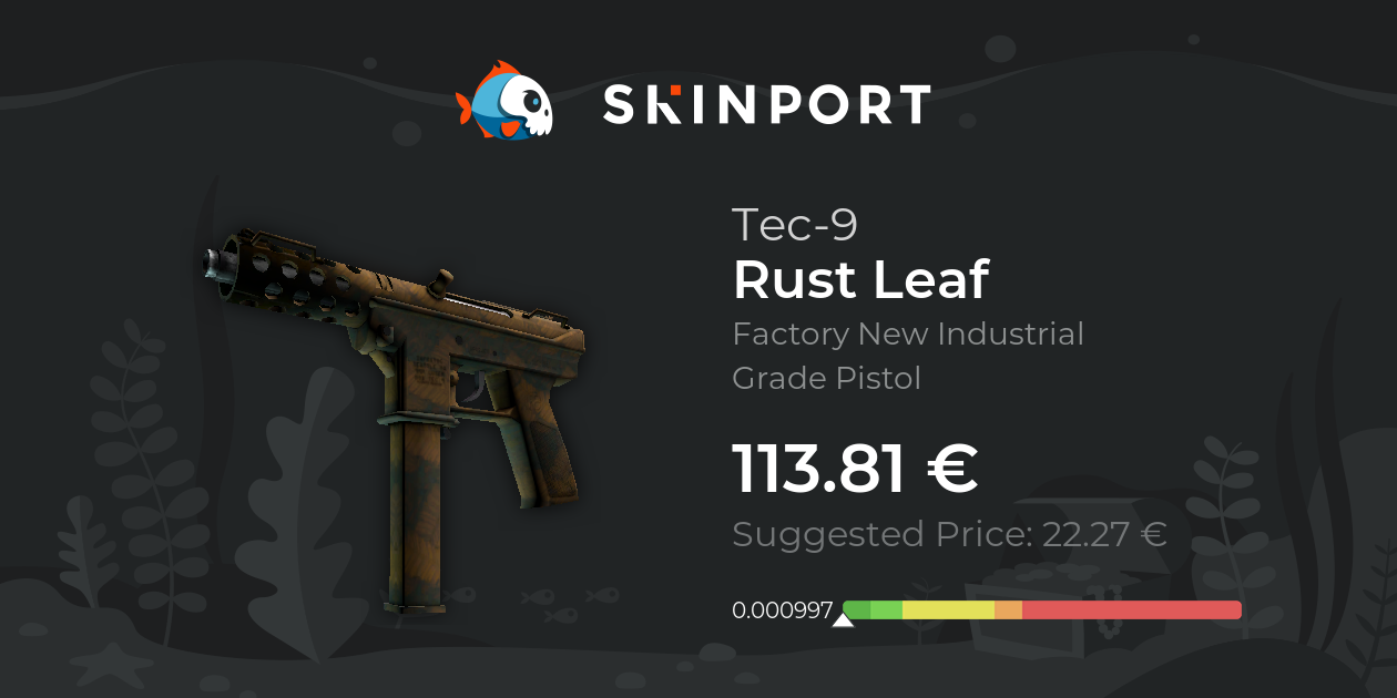 Tec-9 | Rust Leaf (Factory New) - Counter-Strike 2 - Skinport