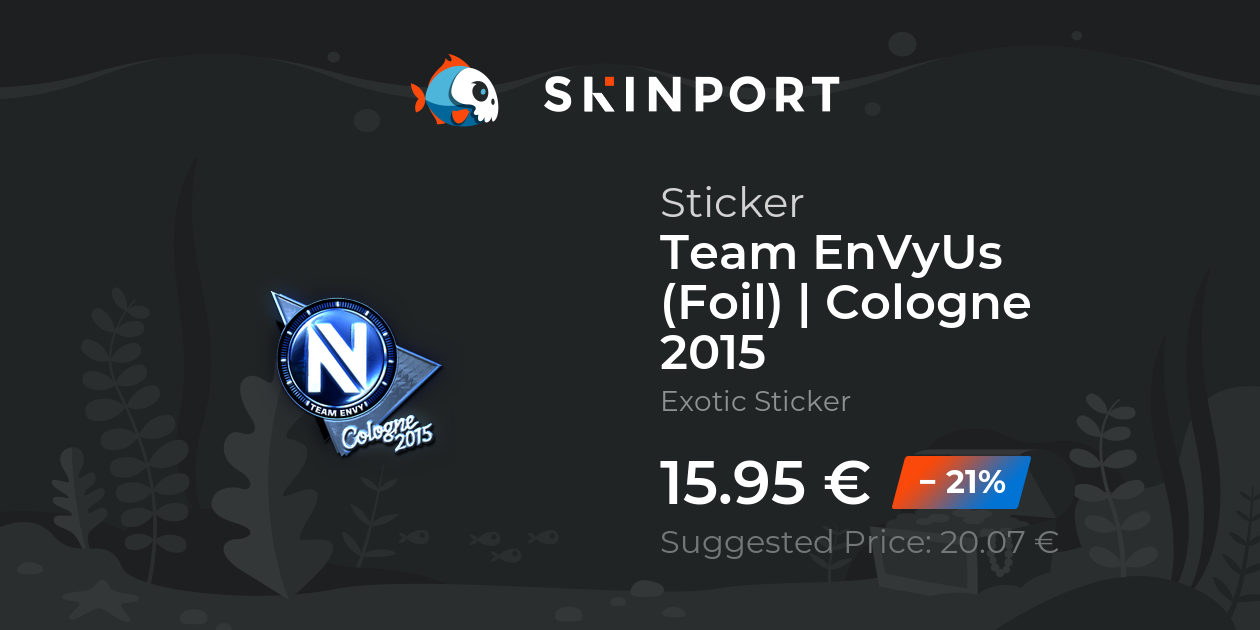 Sticker | Team EnVyUs (Foil) | Cologne 2015 - Counter-Strike 2 - Skinport
