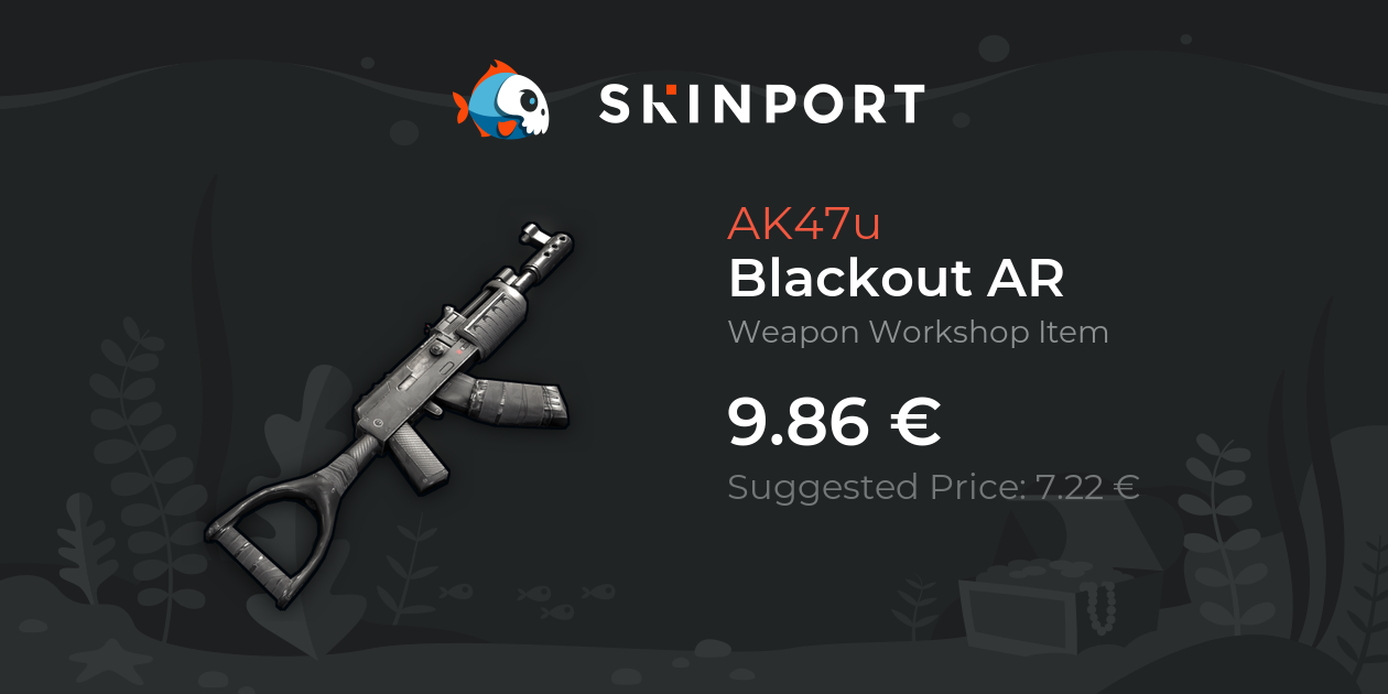 Blackout AR - Rust - Skinport