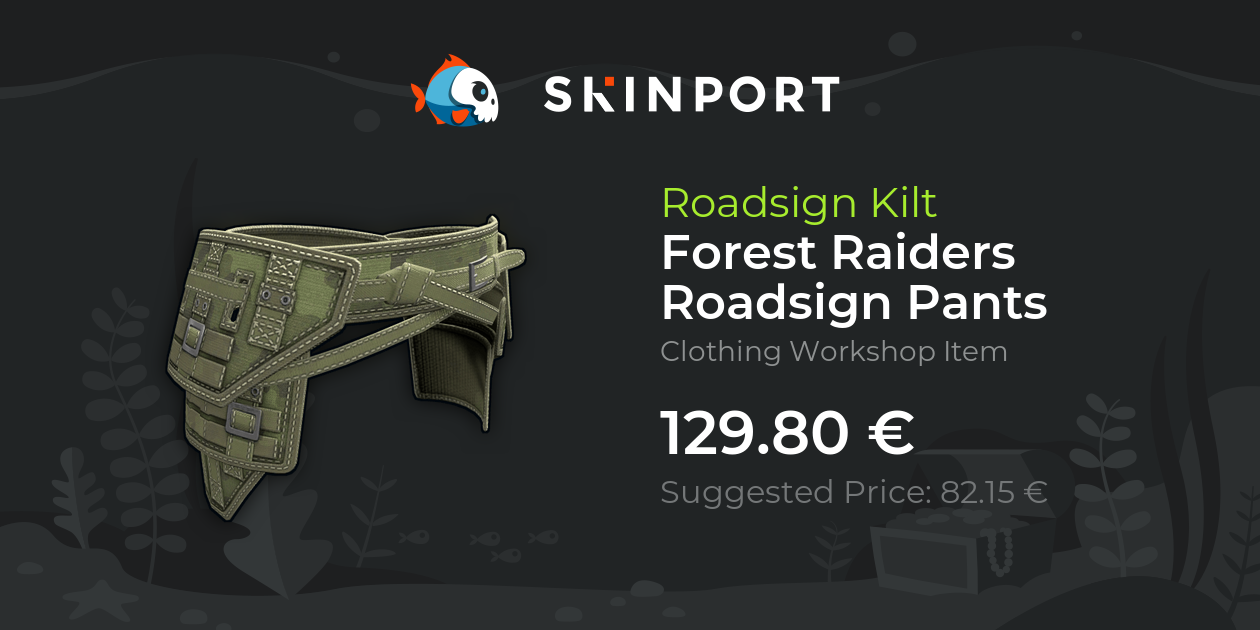 Forest Raiders Roadsign Pants - Rust - Skinport