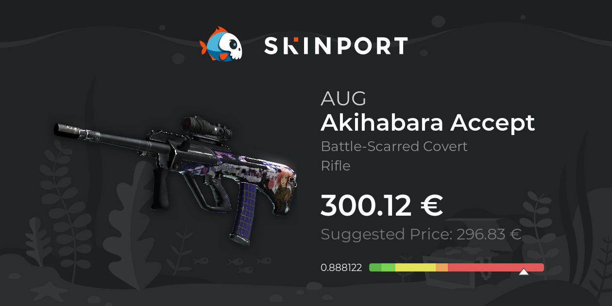 AUG | Akihabara Accept (Battle-Scarred) - Counter-Strike 2 - Skinport