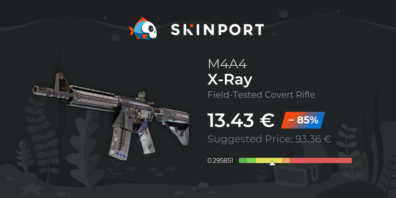 M4A4 | X-Ray (Field-Tested) - Counter-Strike 2 - Skinport