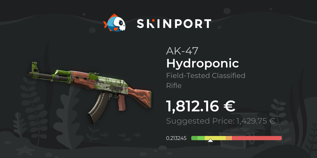 AK-47 | Hydroponic (Field-Tested) - Counter-Strike 2 - Skinport