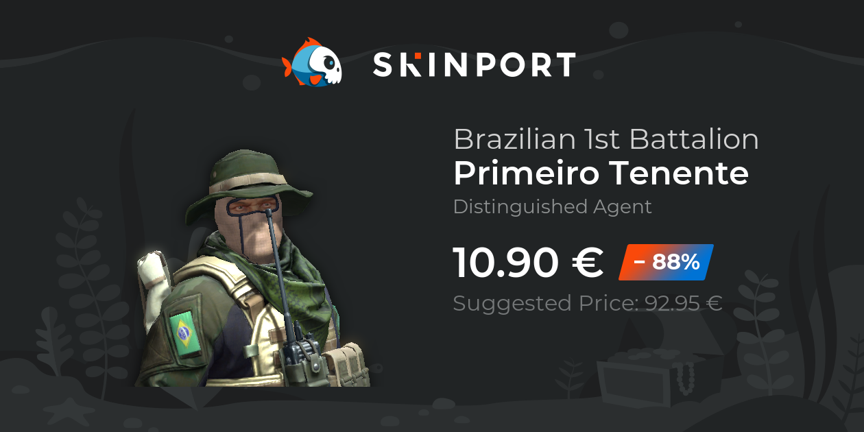 Primeiro Tenente | Brazilian 1st Battalion - Counter-Strike 2 - Skinport
