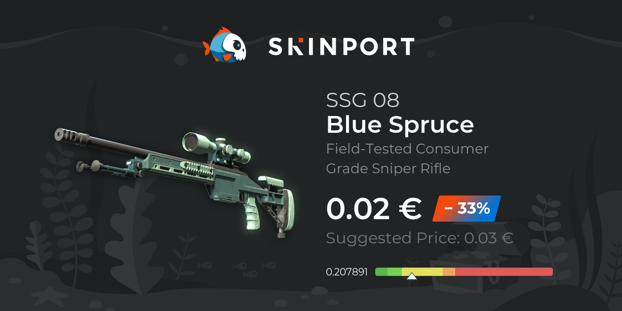 SSG 08 | Blue Spruce (Field-Tested) - Counter-Strike 2 - Skinport