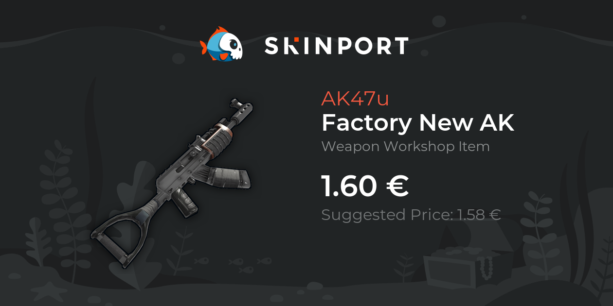 Factory New AK - Rust - Skinport