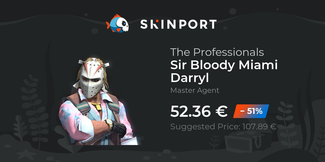 Sir Bloody Miami Darryl | The Professionals - Counter-Strike 2 - Skinport