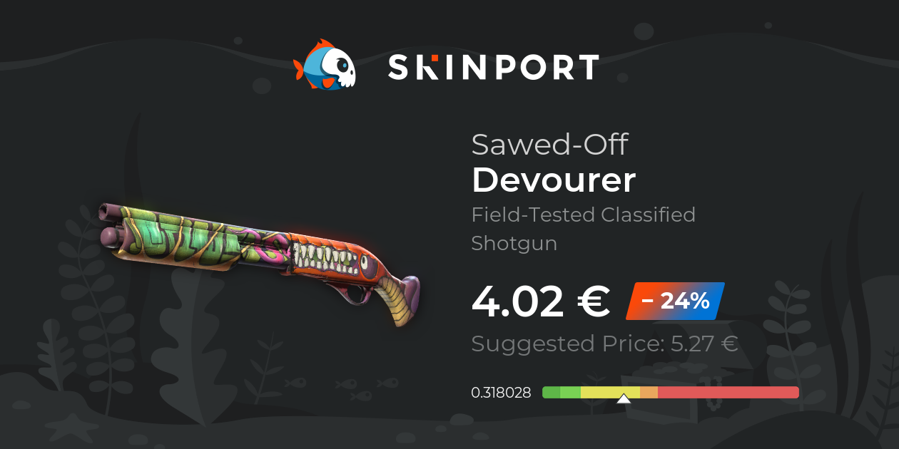 Sawed-Off | Devourer (Field-Tested) - Counter-Strike 2 - Skinport