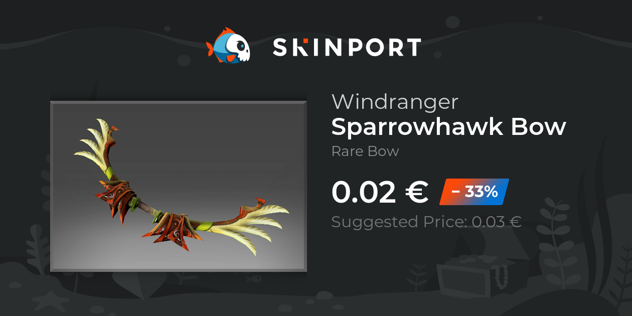 Sparrowhawk Bow - Dota 2 - Skinport