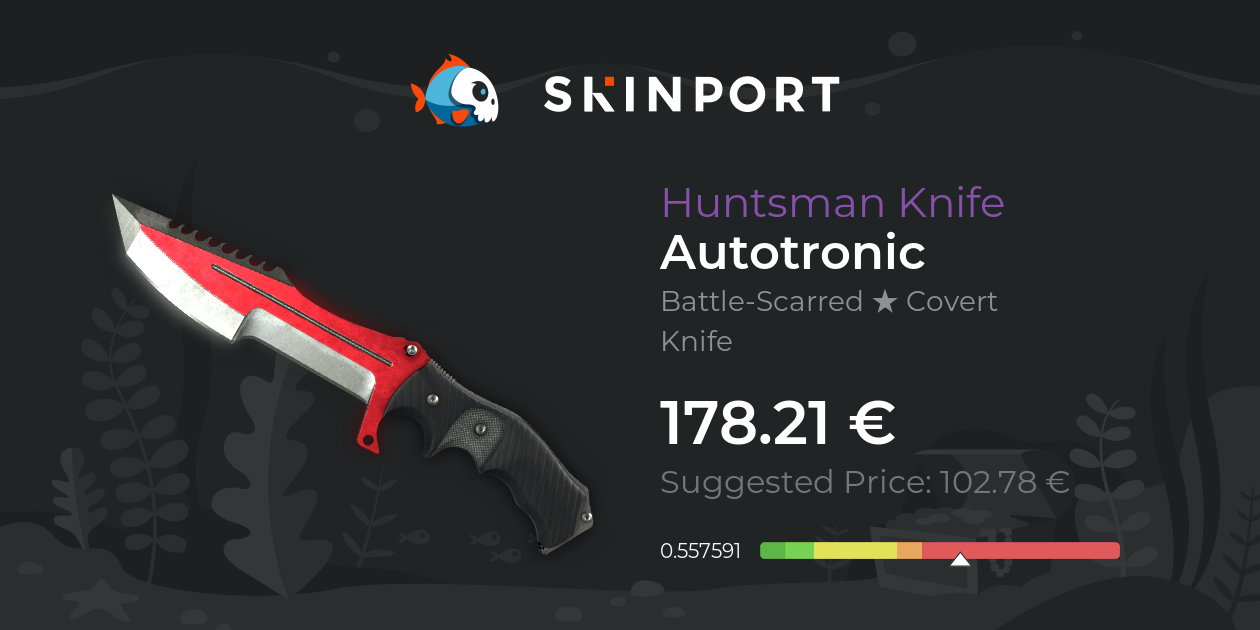 Huntsman Knife | Autotronic (Battle-Scarred) - Counter-Strike 2 - Skinport