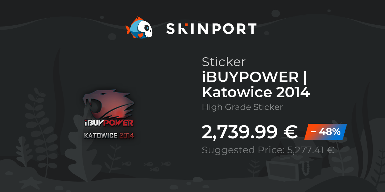 Sticker | iBUYPOWER | Katowice 2014 - Counter-Strike 2 - Skinport