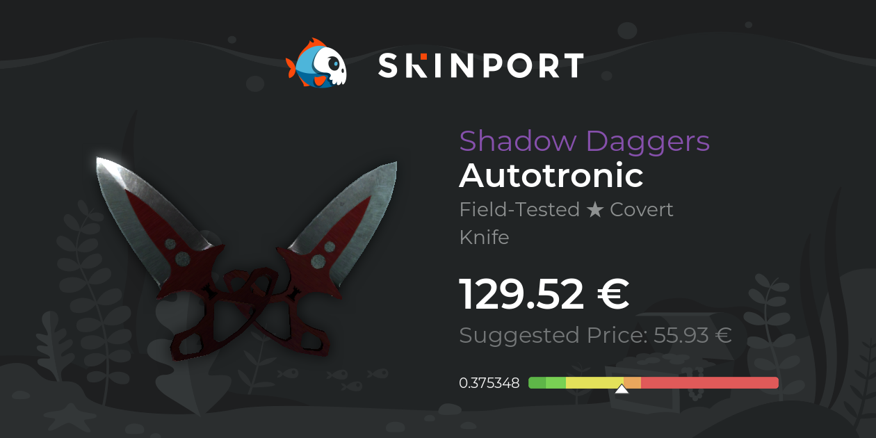 Shadow Daggers | Autotronic (Field-Tested) - Counter-Strike 2 - Skinport