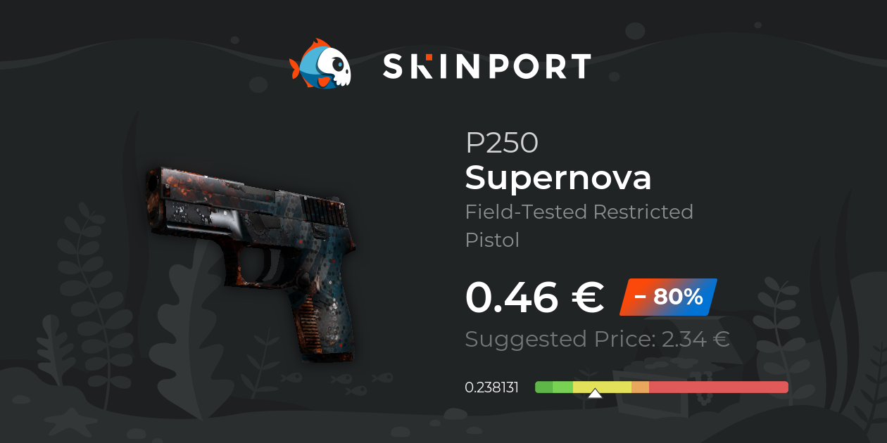 P250 | Supernova (Field-Tested) - CS:GO - Skinport